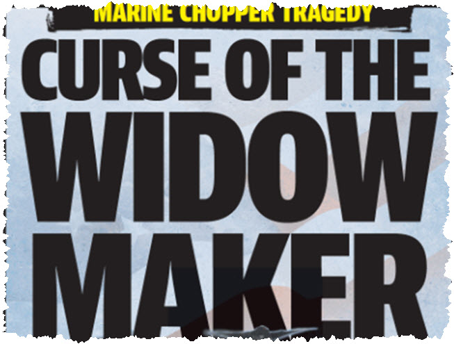'Widowmaker' Osprey aircraft is dangerous - to its pilots and crew