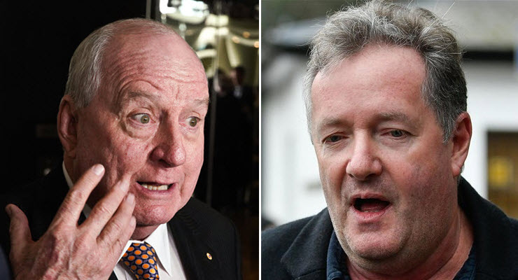 Clowns of the Week: Alan Jones and Piers Morgan