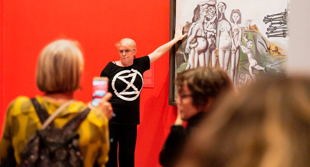 Extinction Rebellion's Picasso protest still middle-class minded