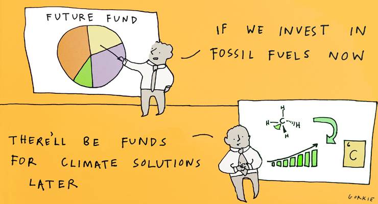 Does Australia's Future Fund invest in fossil fuels? We can't know
