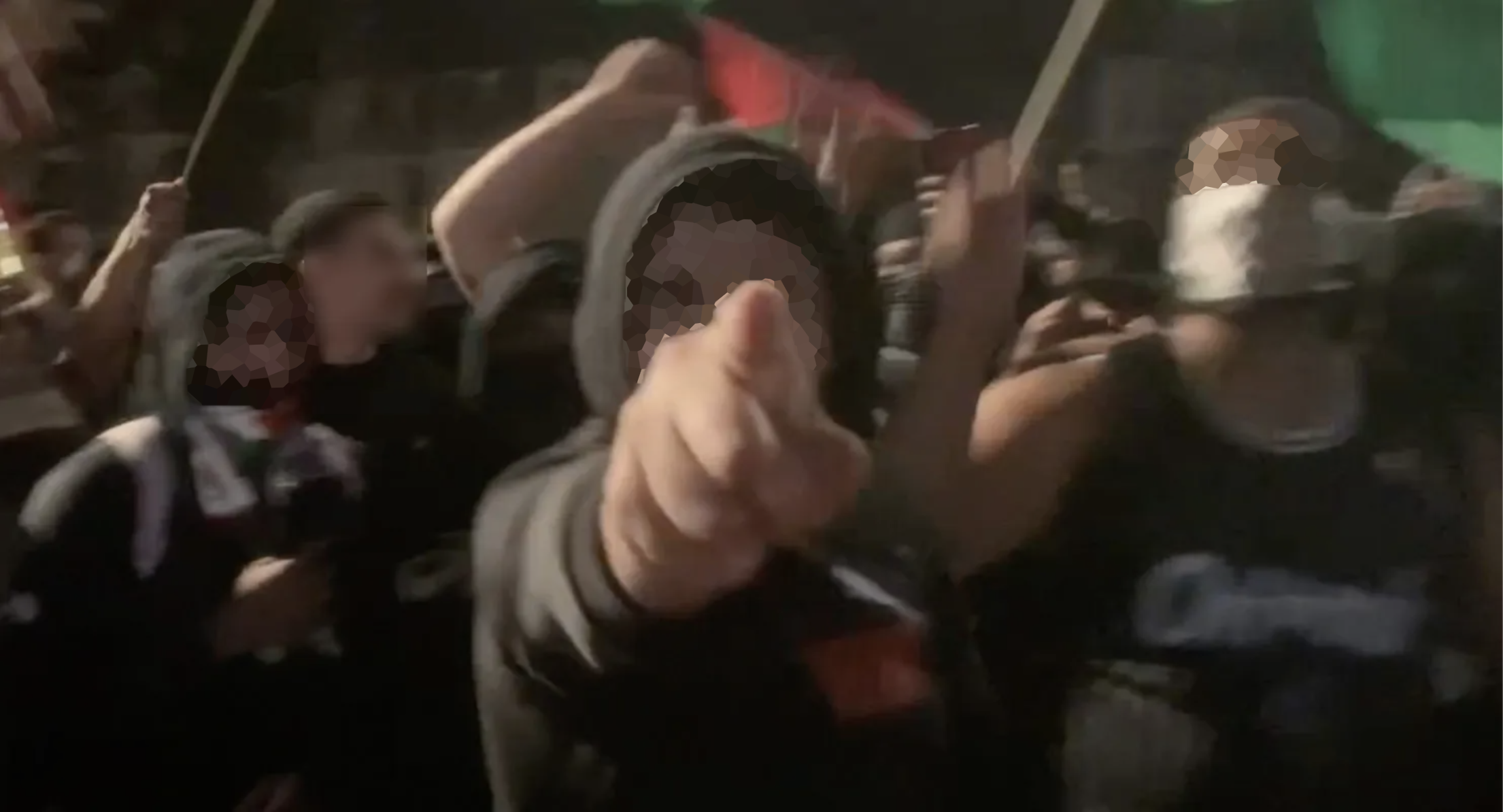 Sydney Opera House protest: new clip queries 'gas the Jews' video