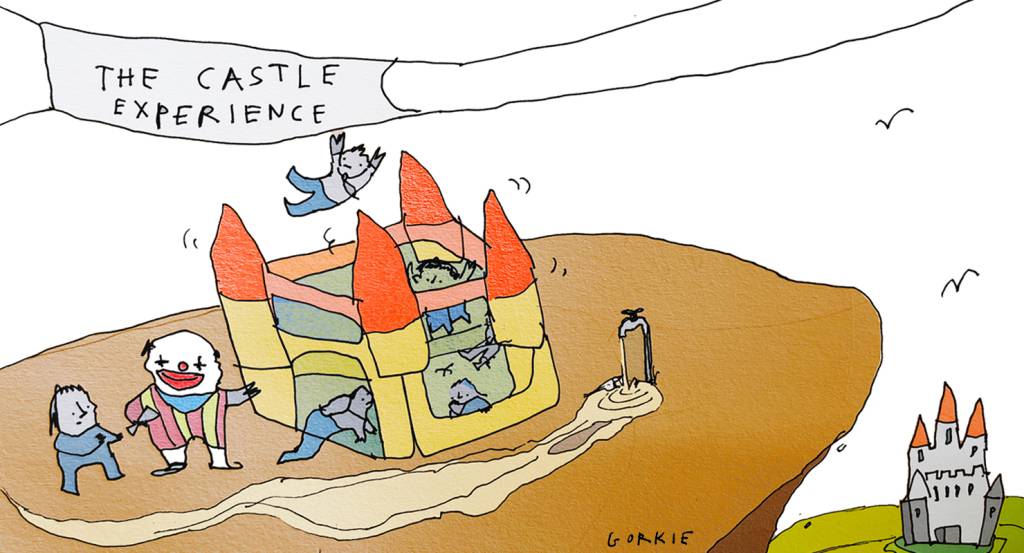How politics centres on selling certainty for private and political gain
