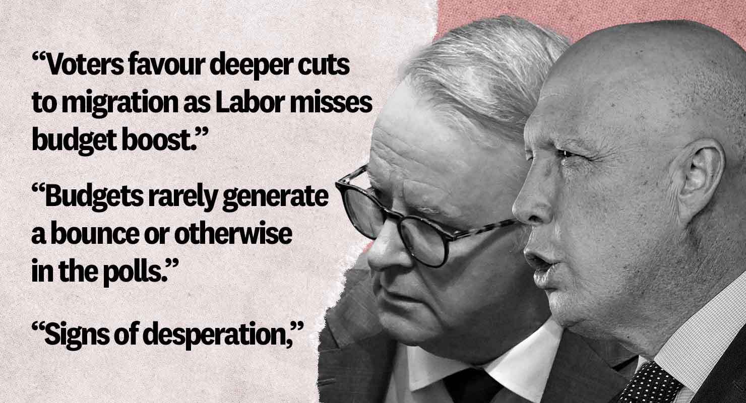 'Budget hysteria' reflected in conflicting polls