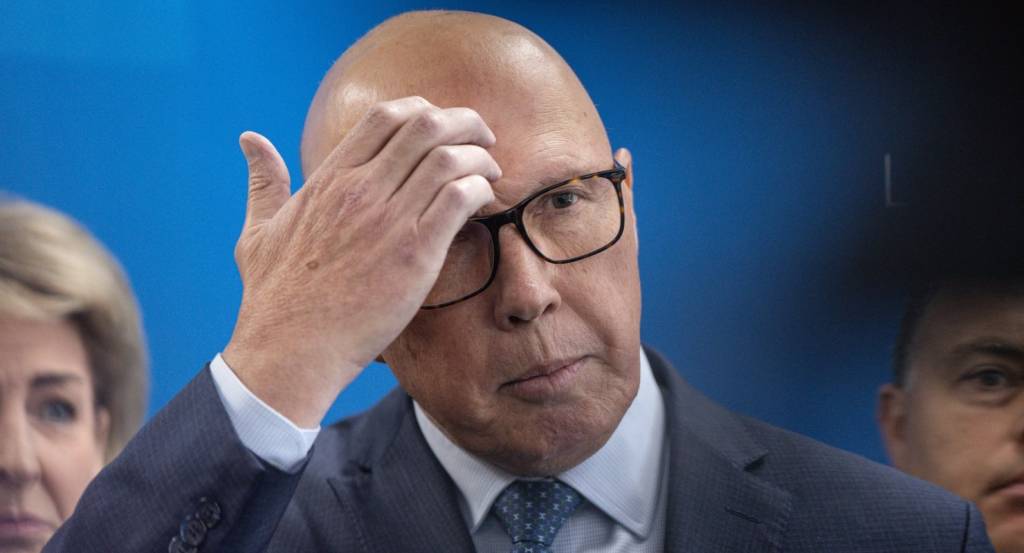 Peter Dutton pulls another disappearing act on anti-waste waste