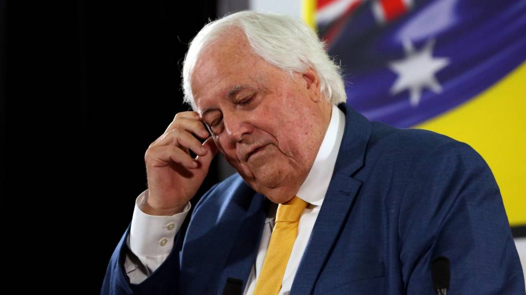 Clive Palmer's quarter-billion dollars of political dilettantism
