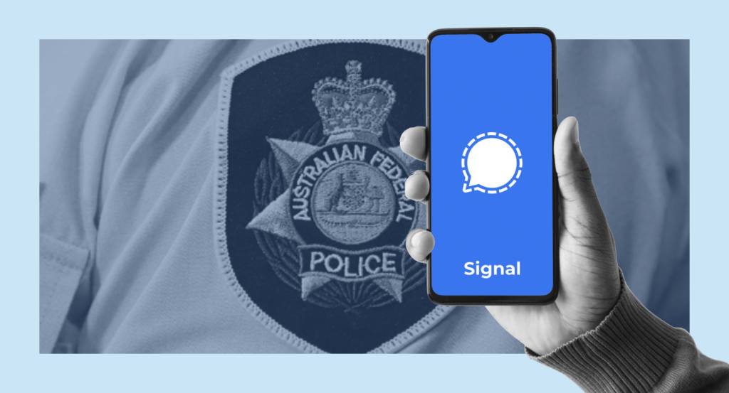 Australian police using encrypted message app Signal at work