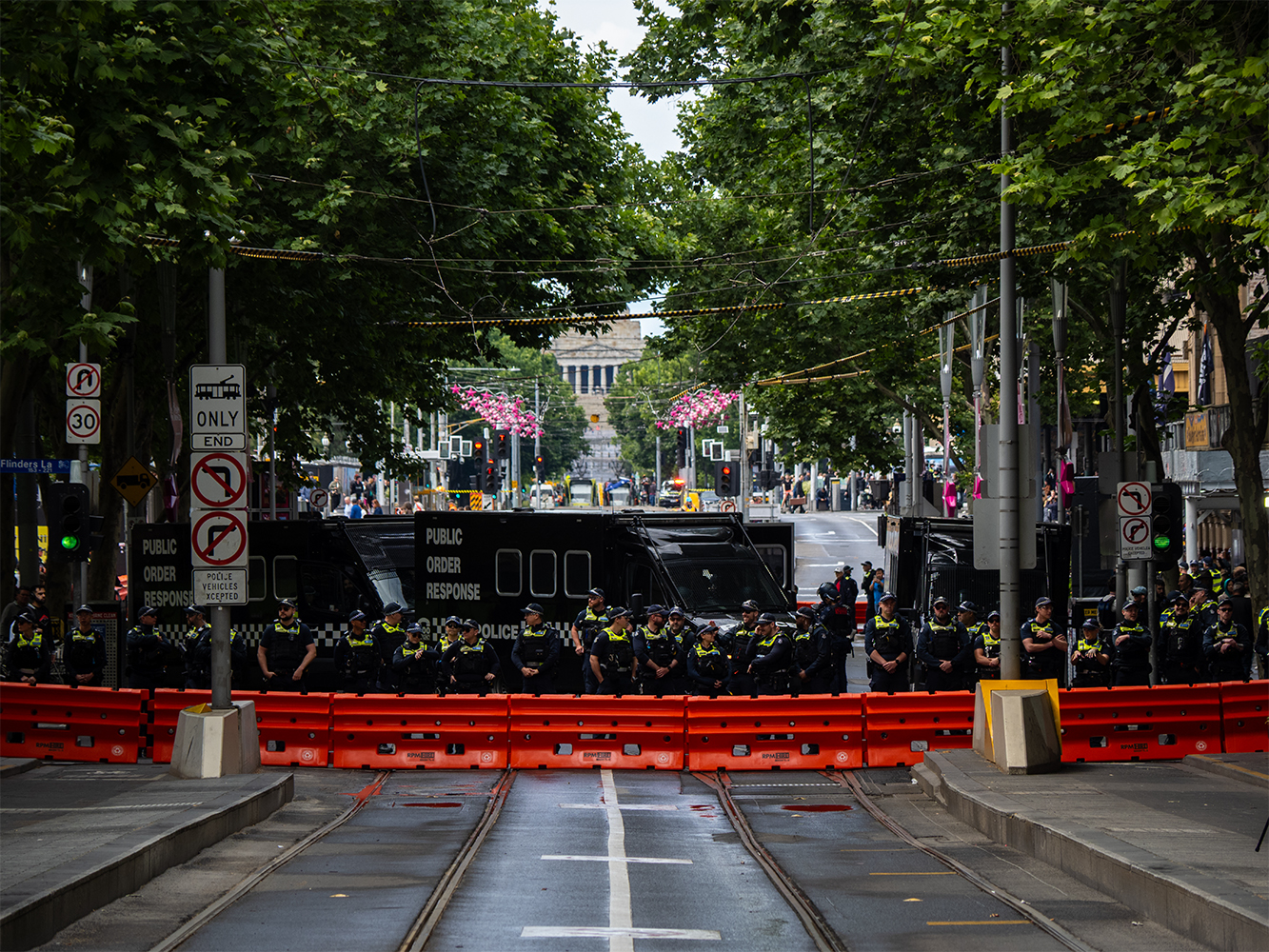 In Pictures: Melbourne's anti-immigration 'Put Australia First' protest