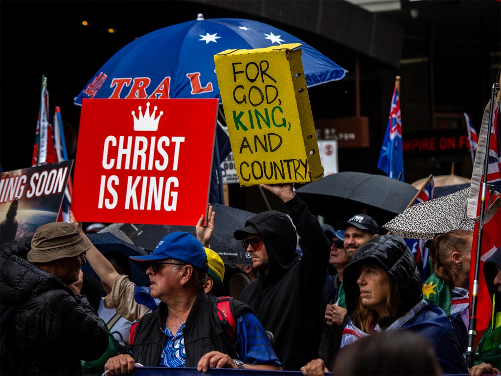 In Pictures: Melbourne's anti-immigration 'Put Australia First' protest