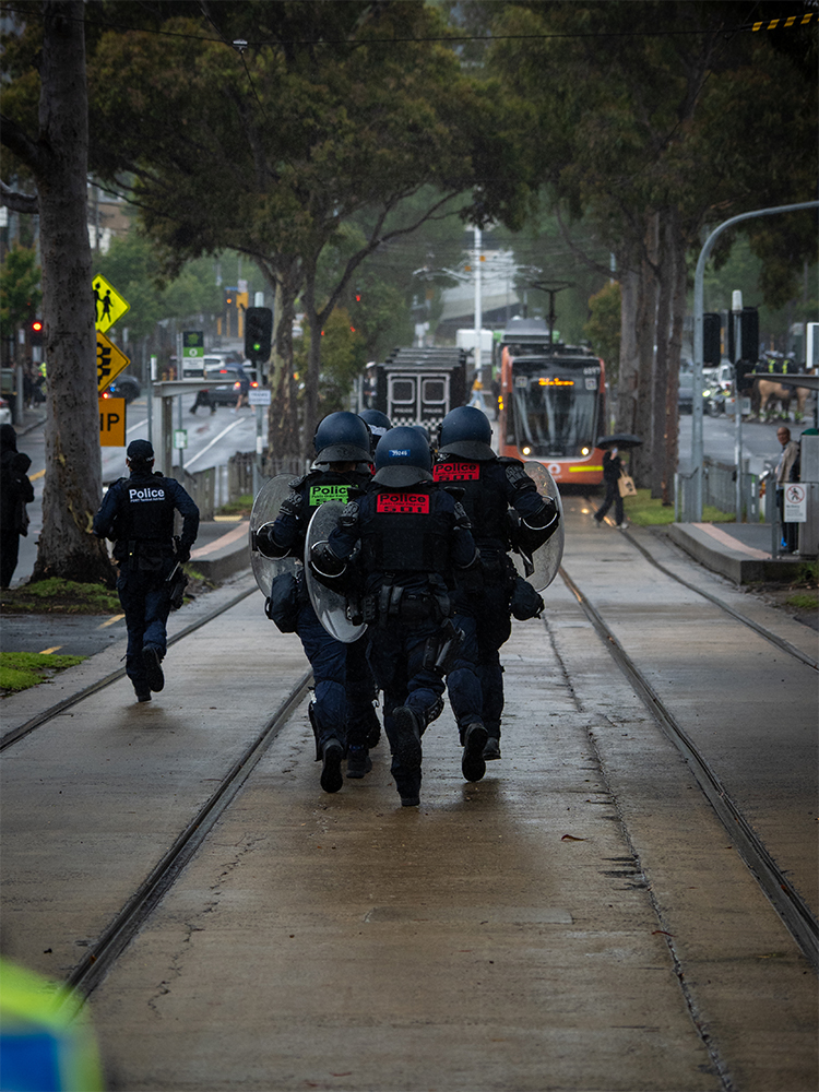 In Pictures: Melbourne's anti-immigration 'Put Australia First' protest