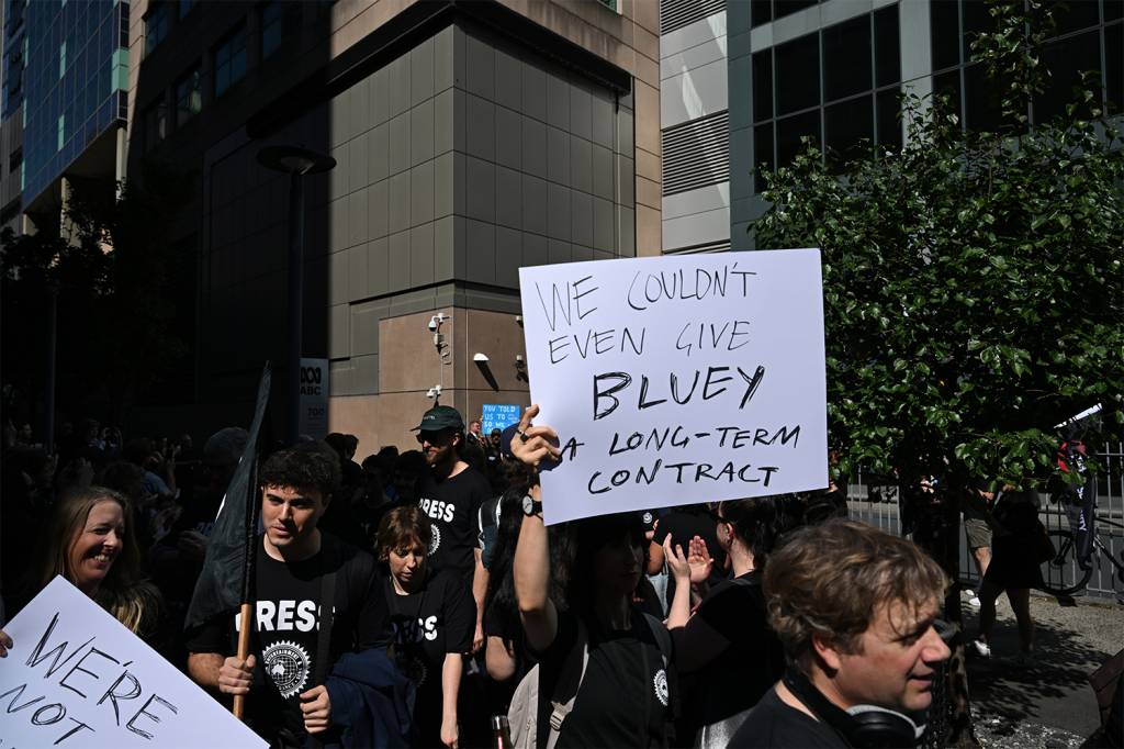 ABC strike: On the ground at first ABC staff strike in 20 years