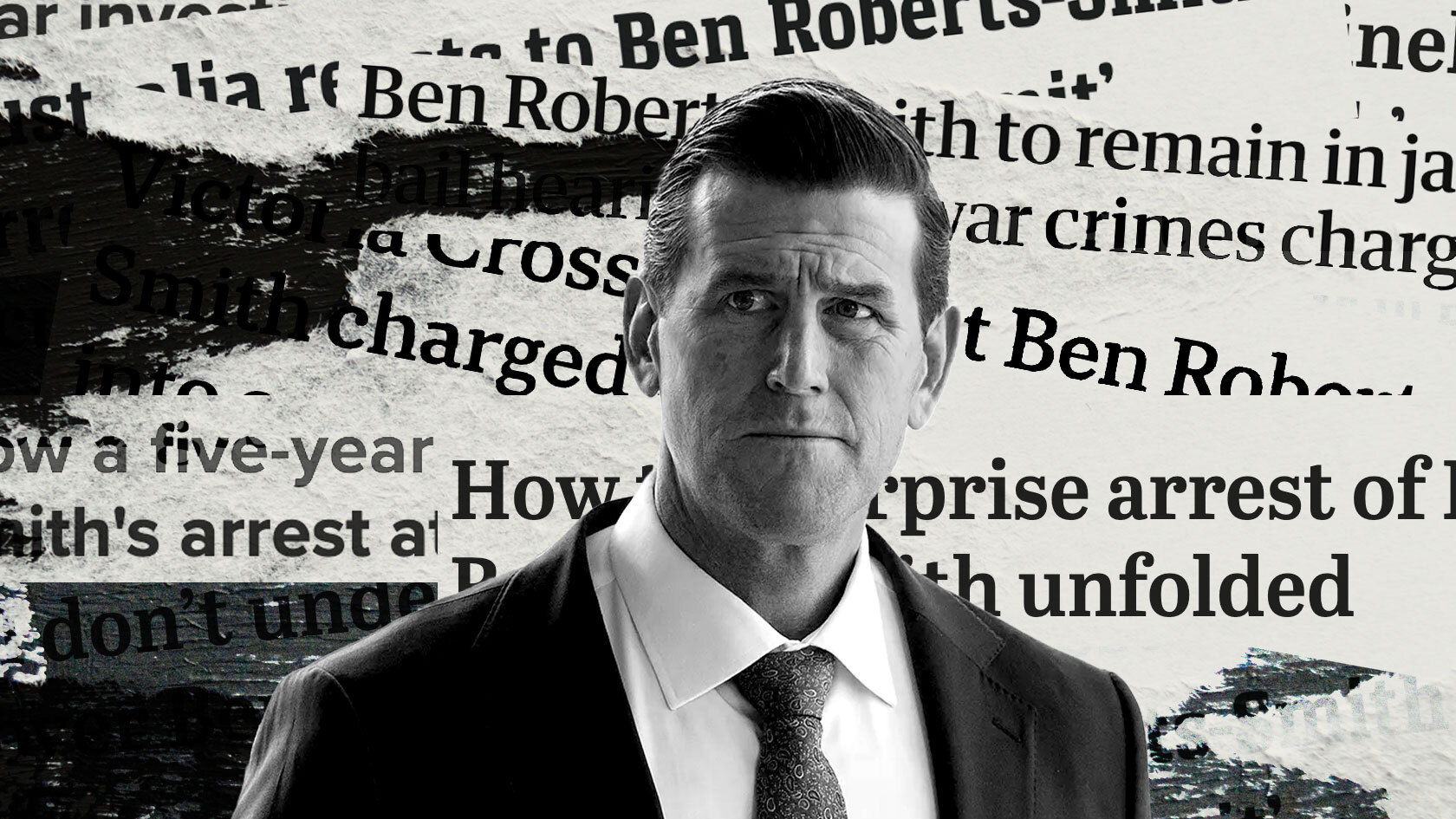 How did Seven West report on the arrest of Ben Roberts-Smith?