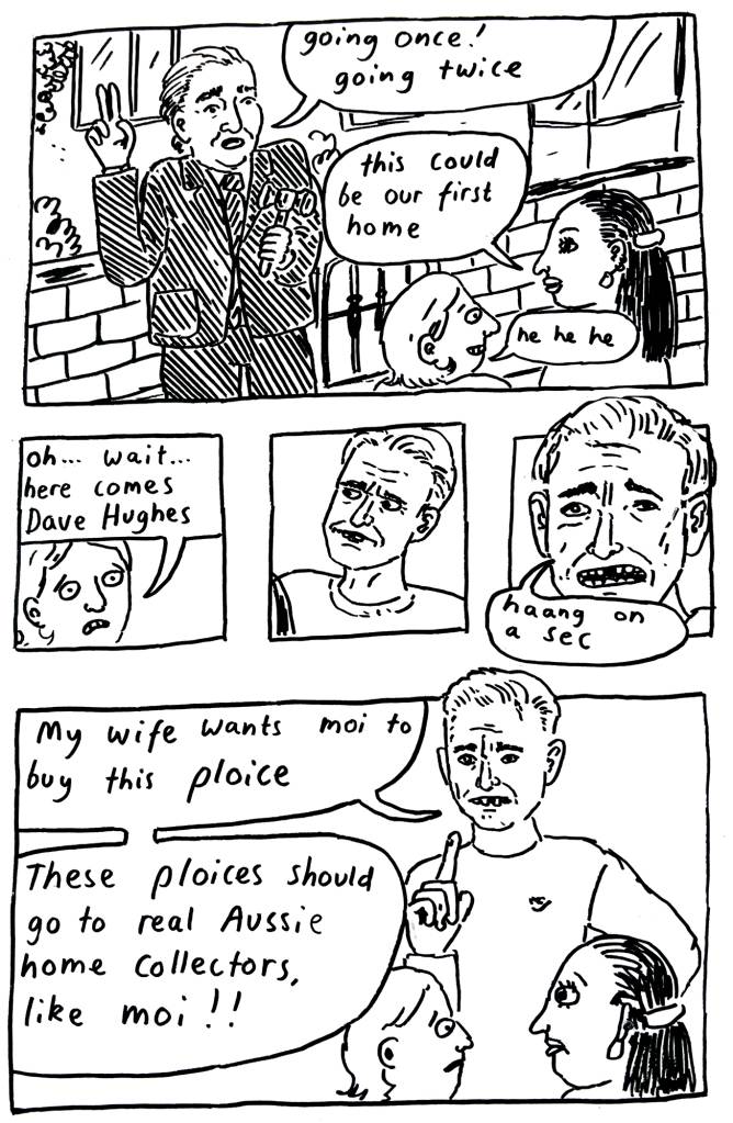 Dave Hughes is coming from inside the house (Aaron Billings)